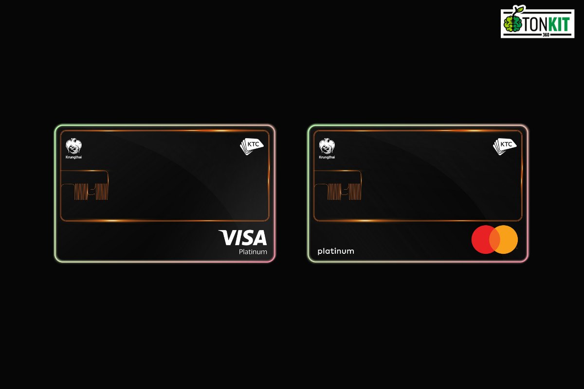 เท่ชะมัด! KTC ออกบัตรเครดิตแบบใหม่ บัตรพลาสติกโปร่งแสงไร้ตัวเลข - Tonkit360