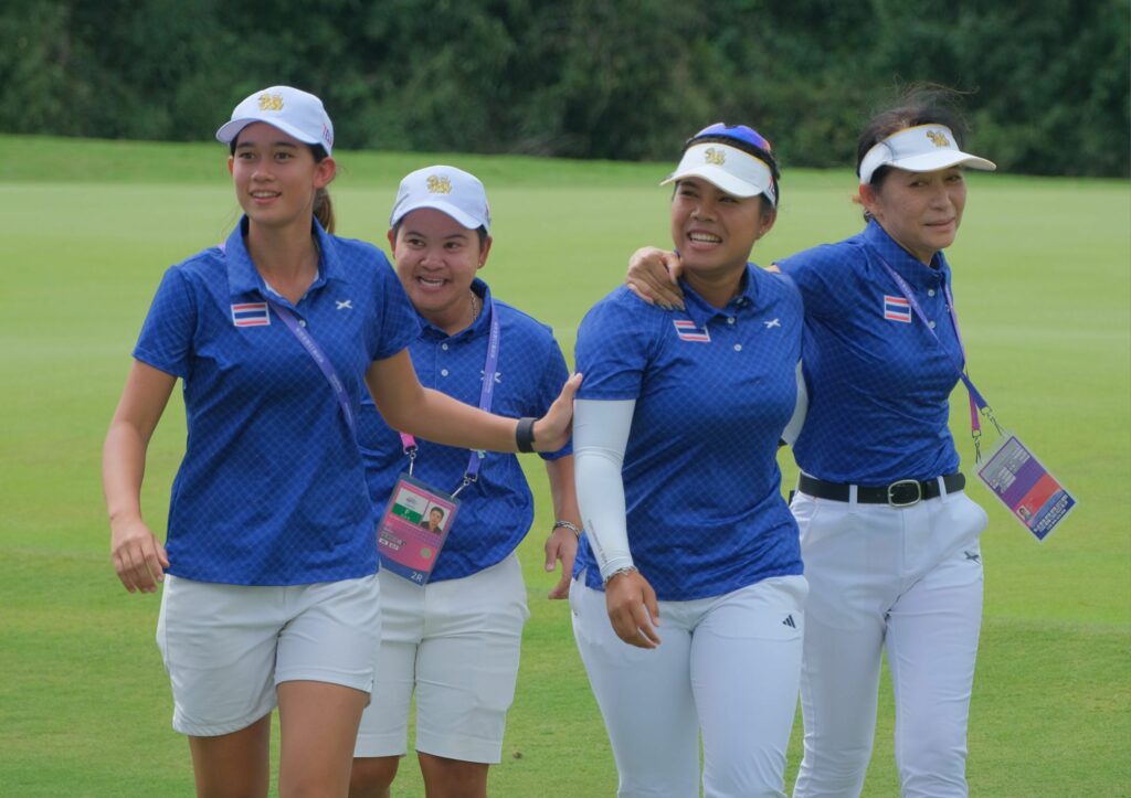 นักกอล์ฟสาวทีมชาติไทยคว้า 2 เหรียญทองจากเอเชียนเกมส์ ครั้งที่ 19 - Tonkit360