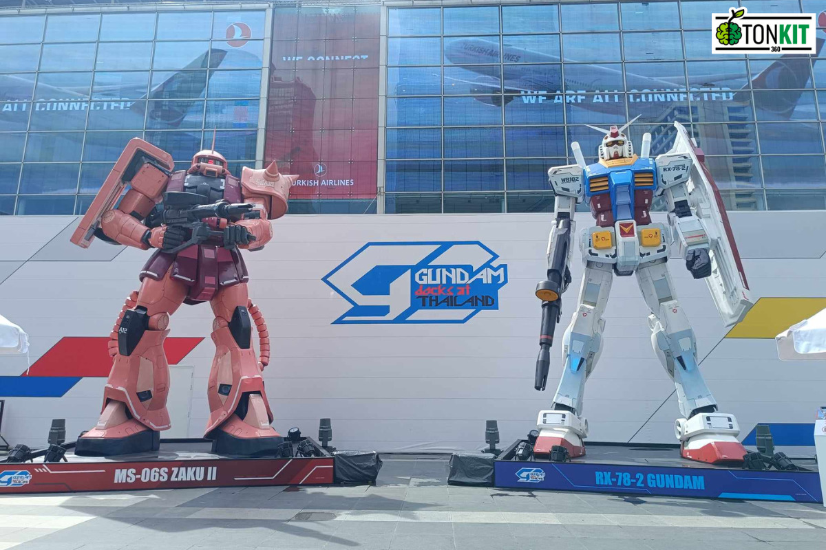 กันดั้ม - Tonkit360