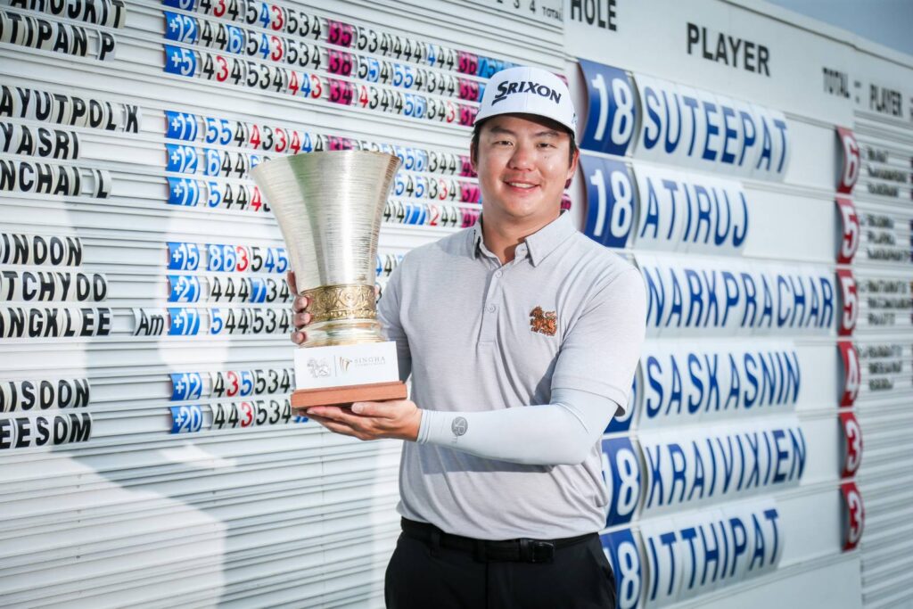 "สุธีพัทธ์" คว้าแชมป์ "สิงห์ แชมเปี้ยนชิพ 2024" - Tonkit360