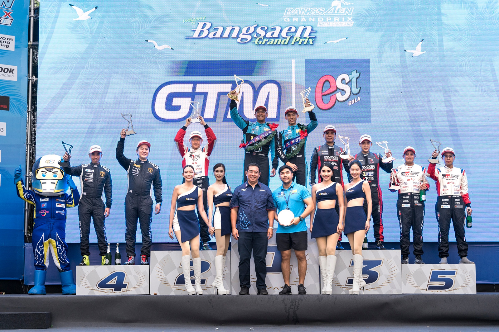 ฟอร์มแรง! TOYOTA GAZOO Racing Thailand แท็กทีมขึ้นโพเดียมแชมป์สนาม TSS 2024 อีเวนต์ 2 ที่บางแสน ...