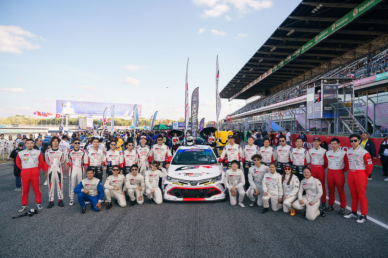 TOYOTA GAZOO Racing Thailand เจ้าแห่งมาราธอน แชมป์ 25 ชั่วโมง "IDEMITSU SUPER ENDURANCE THAILAND ...
