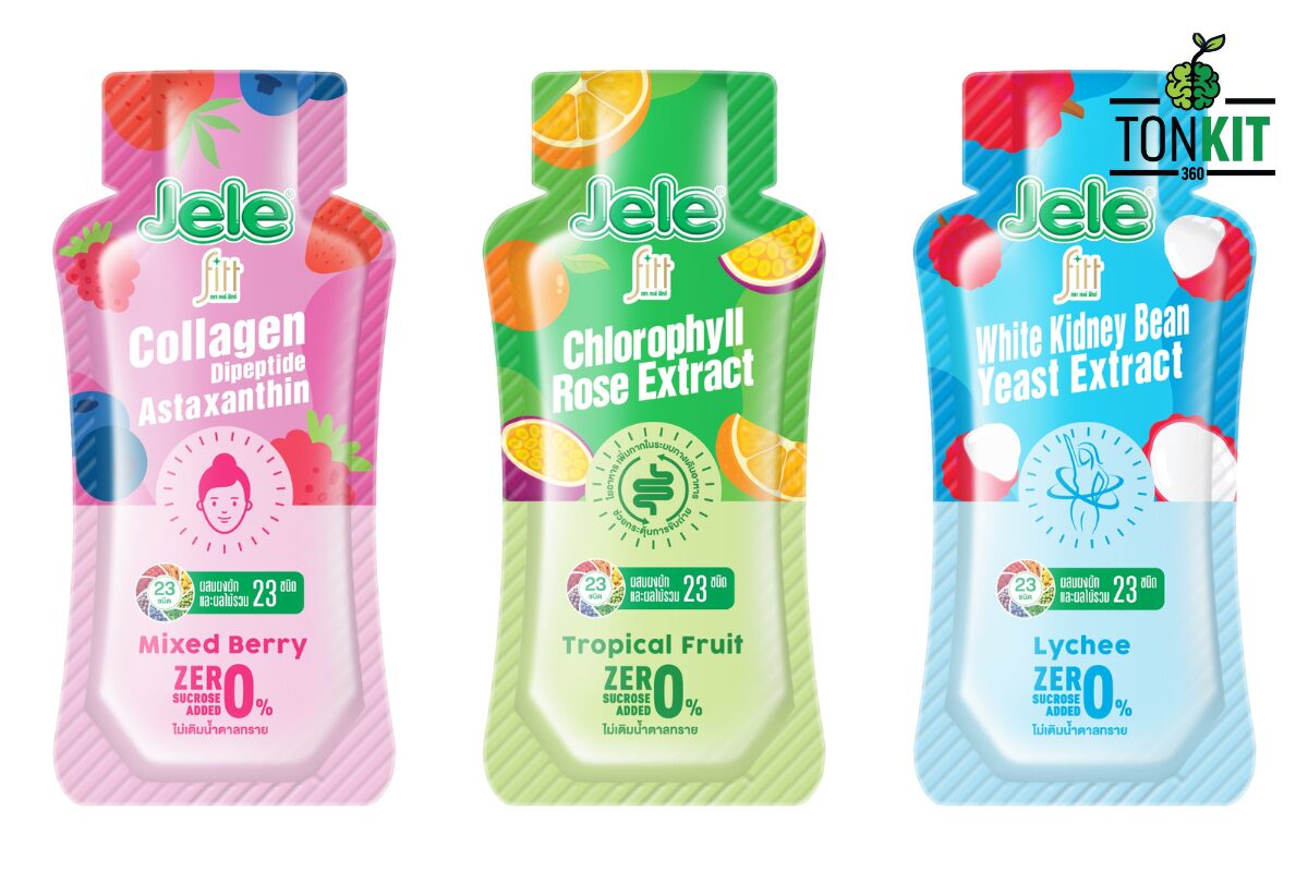 SNNP ออก "Jele Fitt" 3 สูตรใหม่ ตามความต้องการของผู้บริโภค - Tonkit360